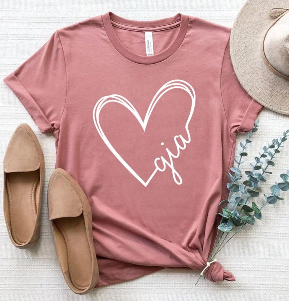 Gia Heart Shirt, Gia Sweatshirt, Gift Gia, Cute Gia Shirt, Idea Gift ...