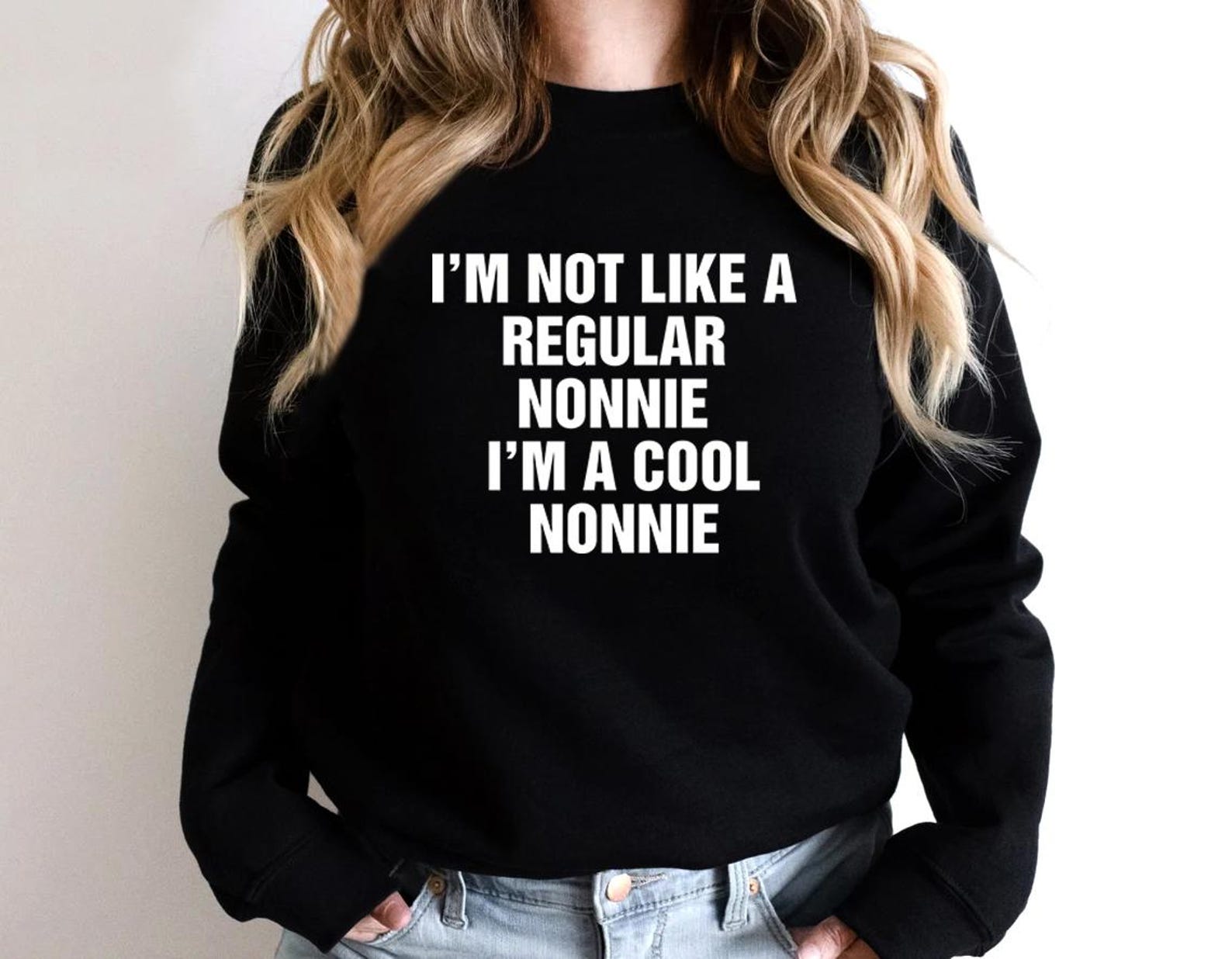 Cool Nonnie Shirt, I'm Not Like A Regular Nonnie I'm A Cool Nonnie ...