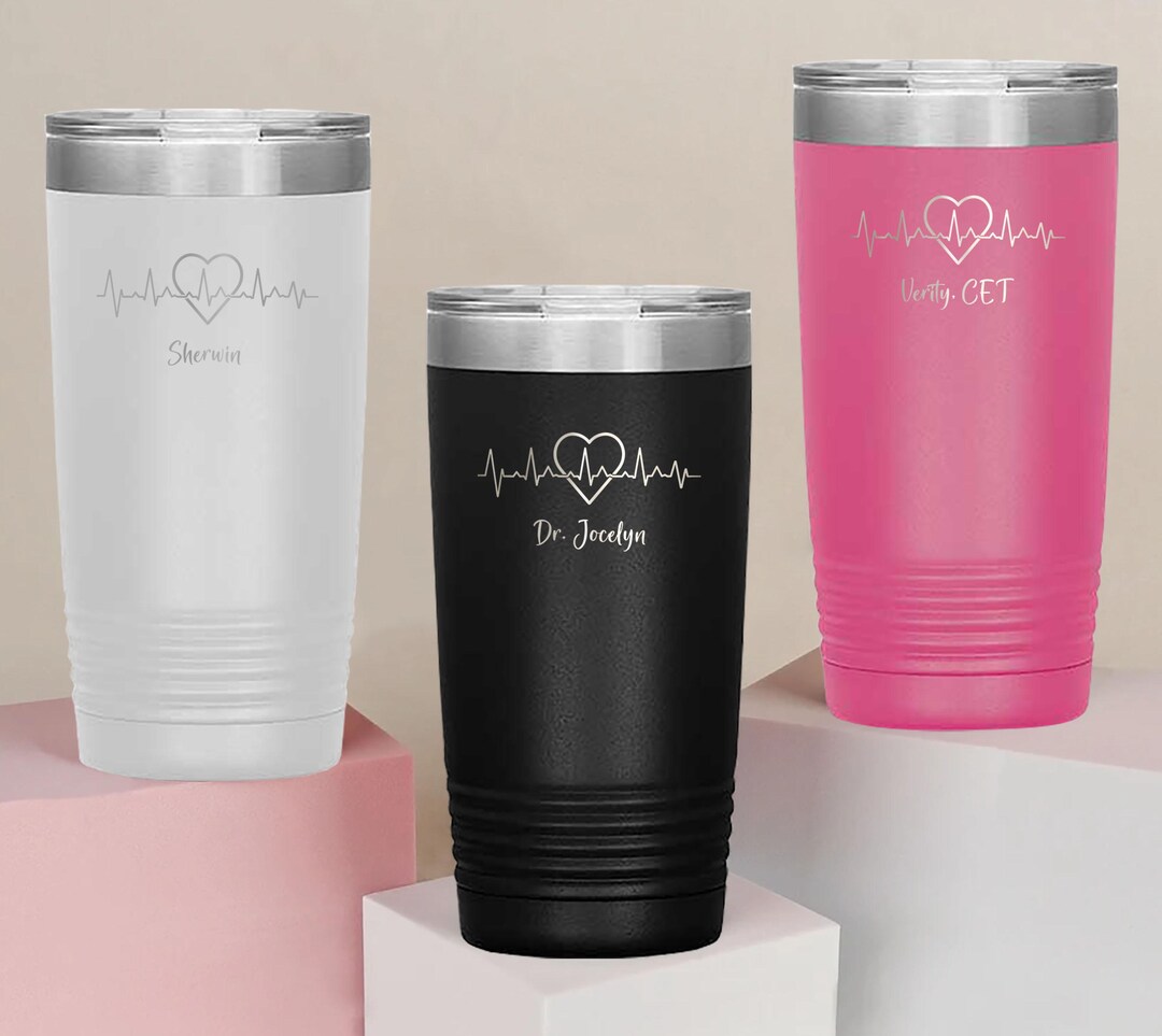 Personalized EKG Gift - EKG Tech Tumbler - Ecg Tumbler - Tumbler - Gift ...