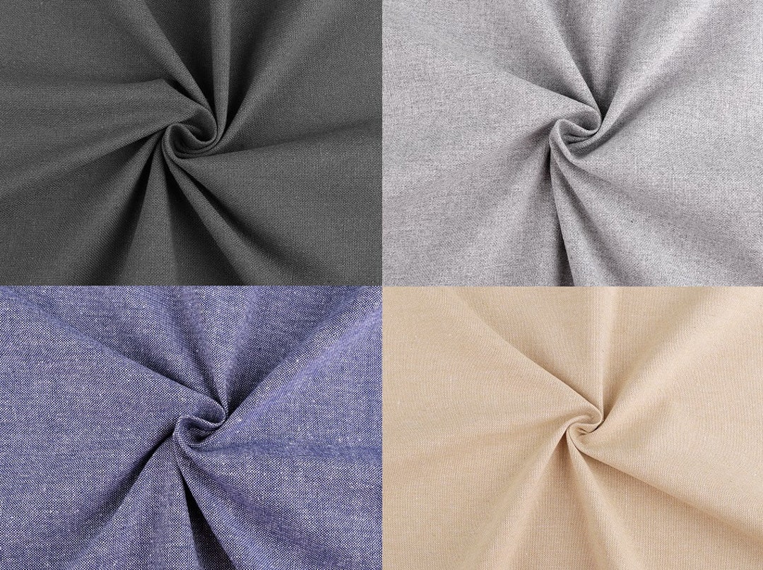Recycled Cotton Fabric Uni Width 150 Cm Length From 50 Cm - Etsy
