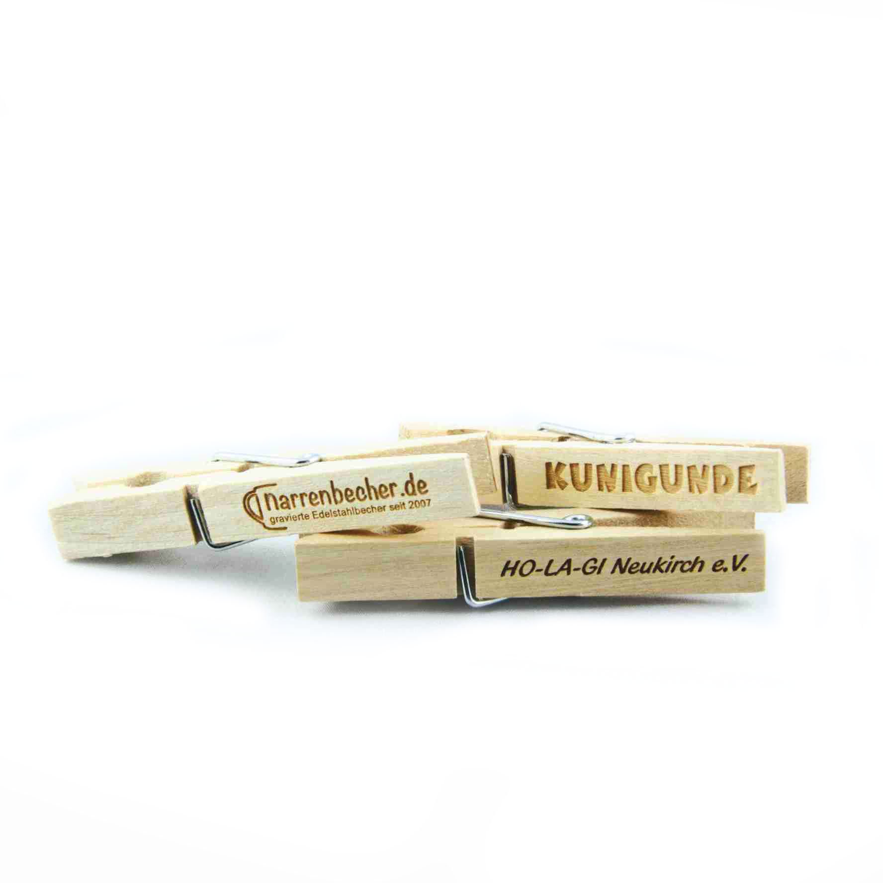 Clothespin Name Tags