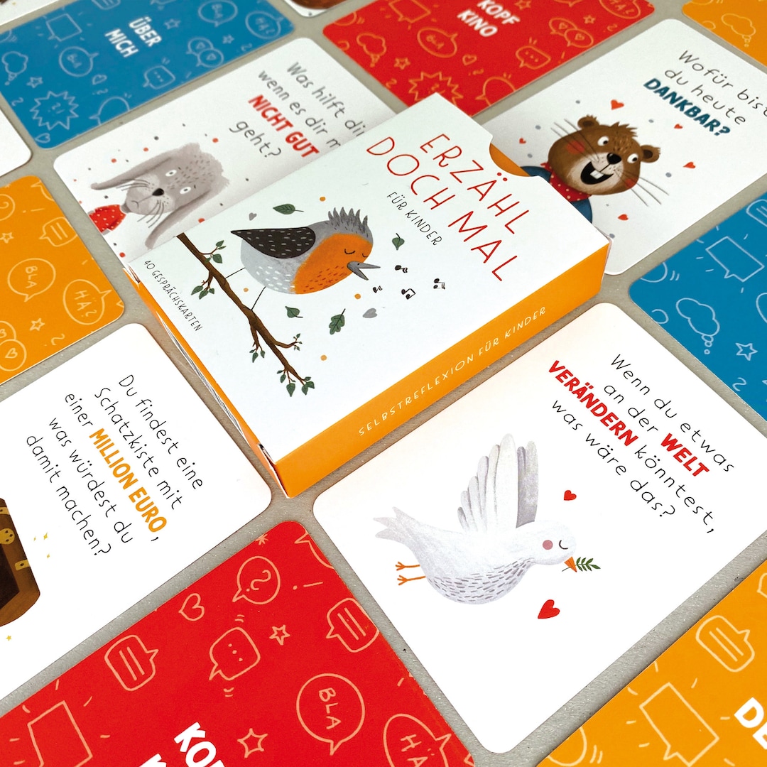 40 Conversation Cards for Children and Families – “tell Me a Story ...