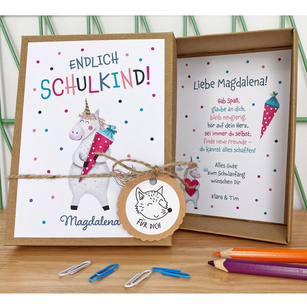 Einschulung mädchen - Etsy.de