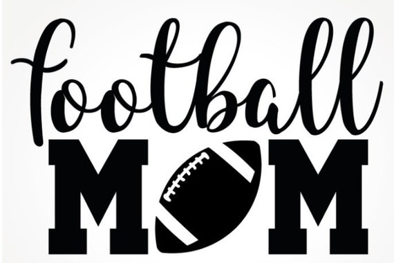 Football Mom SVG File for Cricut and Silhouette Football Svg - Etsy
