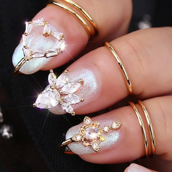 Nail Rings - Etsy