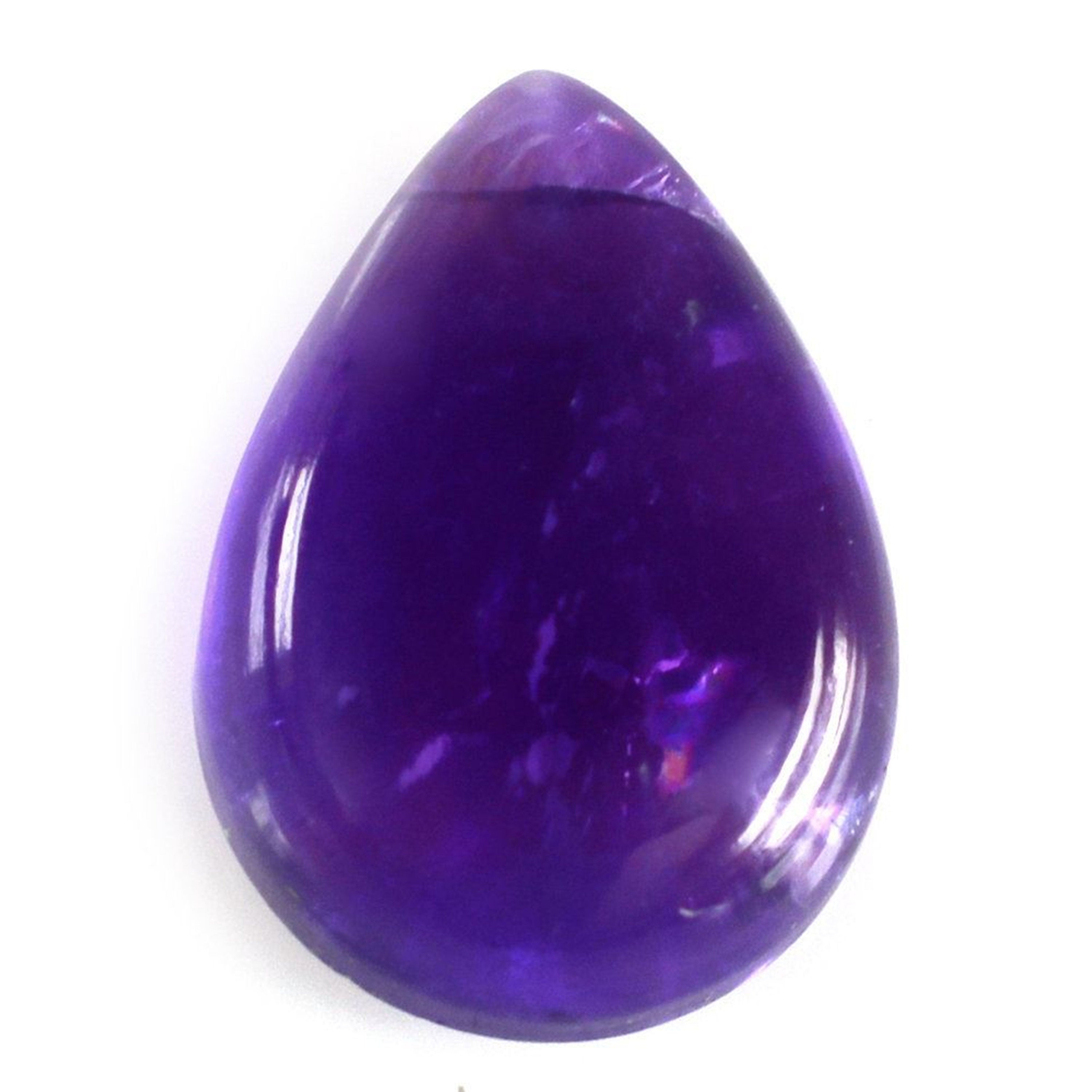 Amethyst Amethyst Cabochon Lose Amethyst Amethyst Birne - Etsy.de