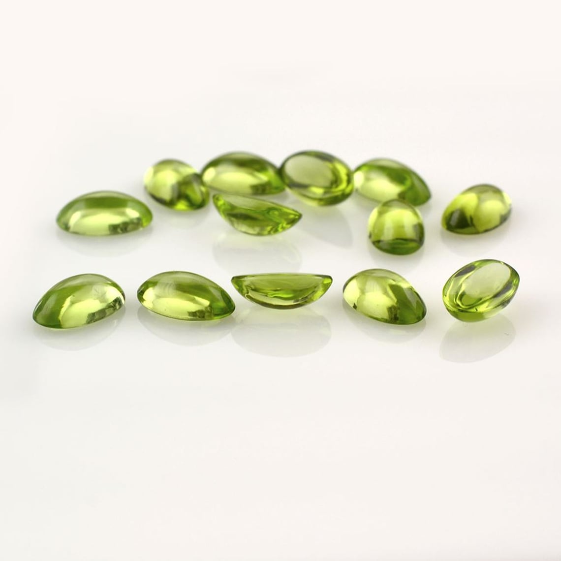 Peridot Cabochon Péridot naturel Pierre précieuse lâche - Etsy France