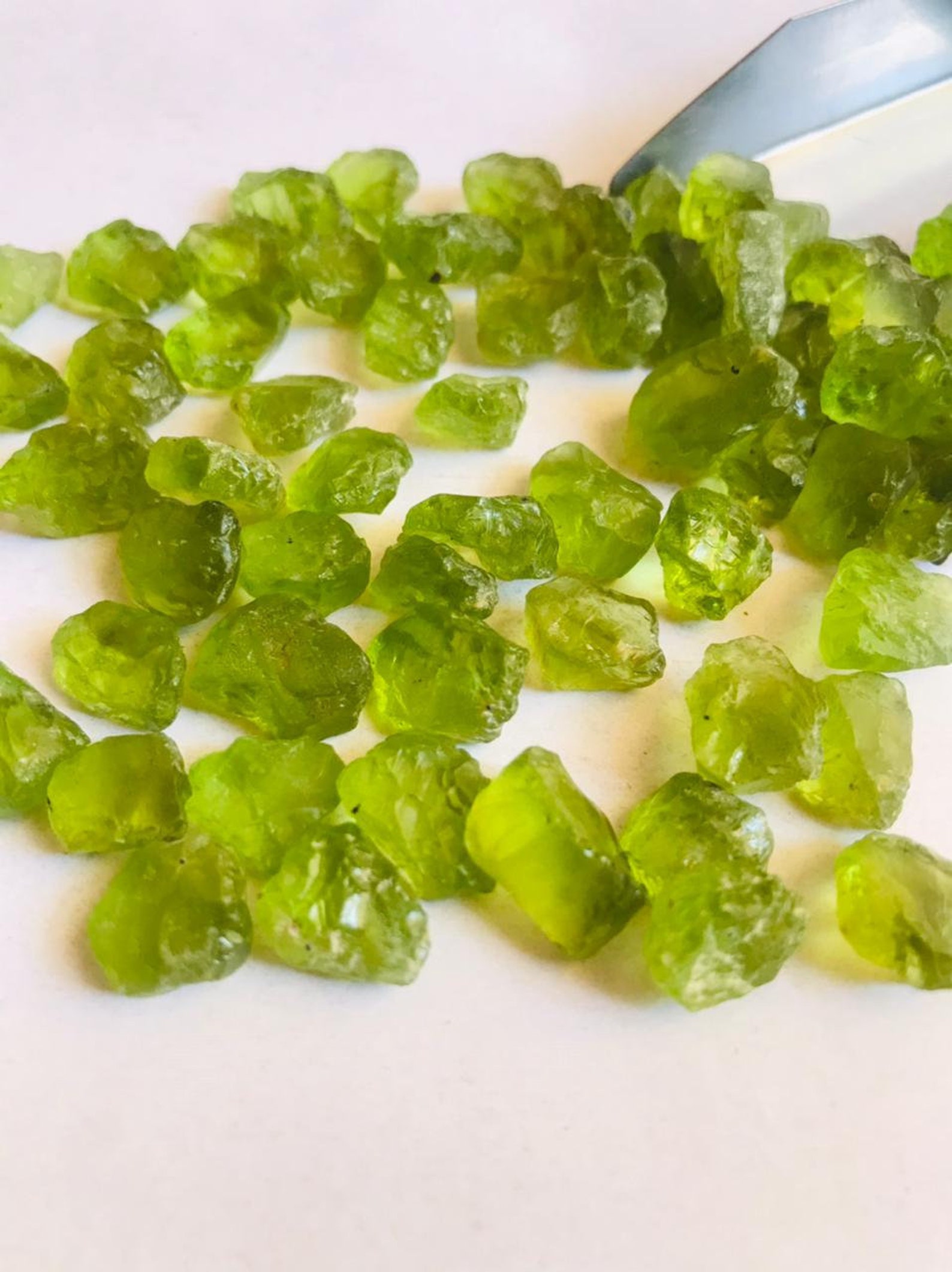 Peridot Raw Peridot Rough Natural Peridot Peridot Gemstone - Etsy India