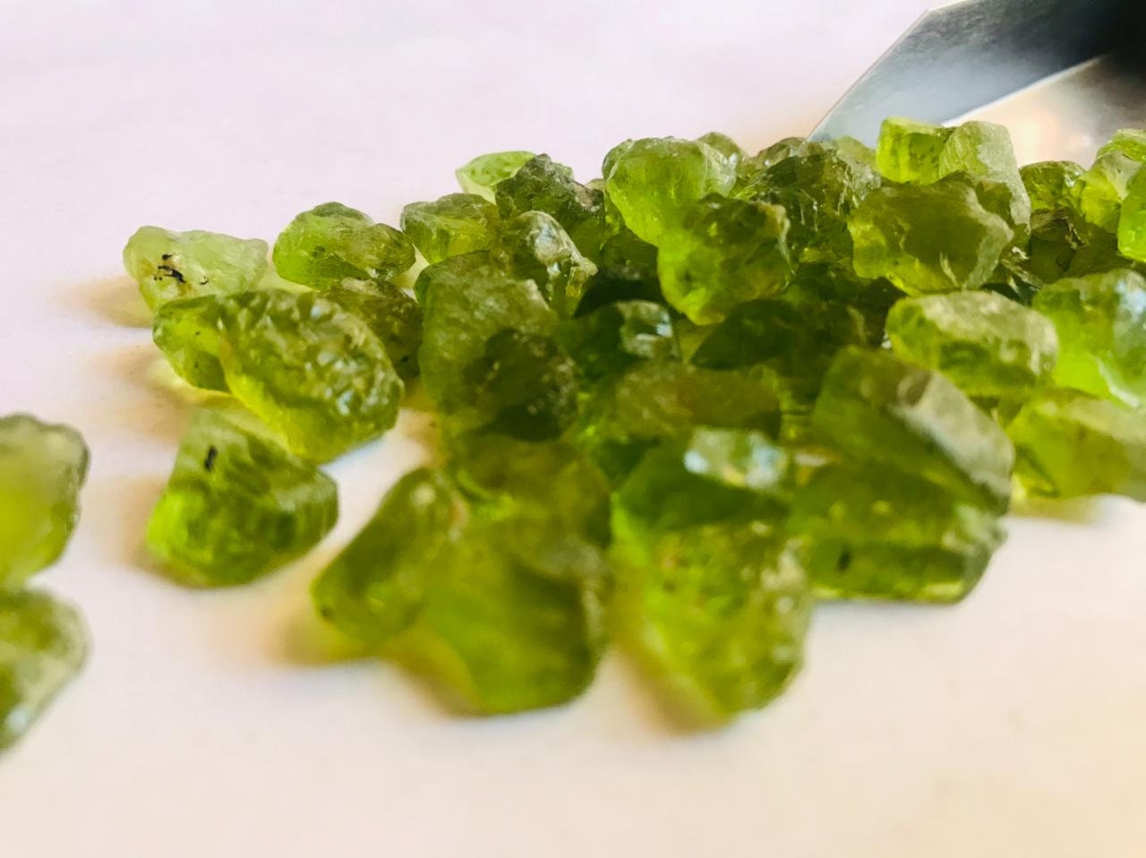 Peridot Raw Peridot Rough Natural Peridot Peridot Gemstone - Etsy India