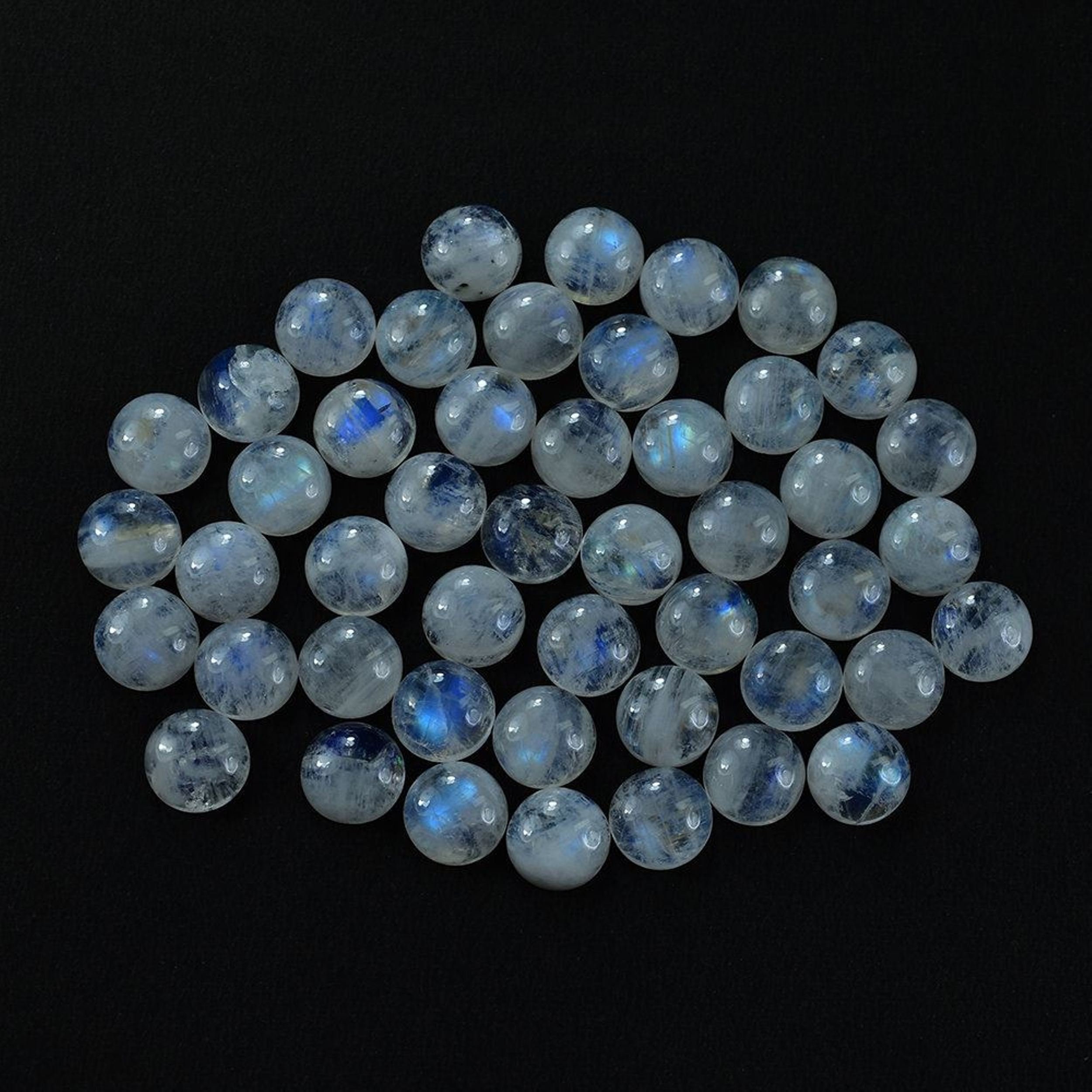 Rainbow Moonstone Round Cabochon – Loose Gemstone - Etsy Australia