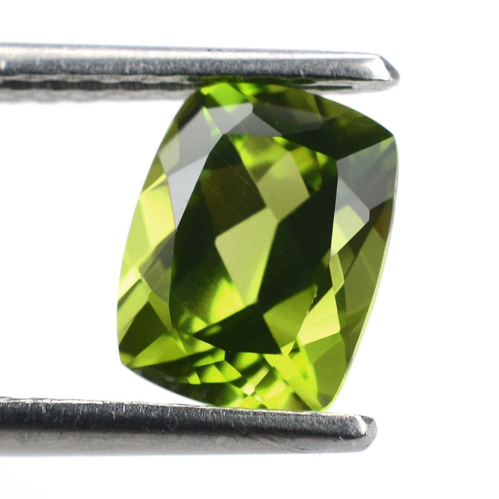 Peridot Cushion Cut Peridot Stone Calibrated Peridot - Etsy Denmark