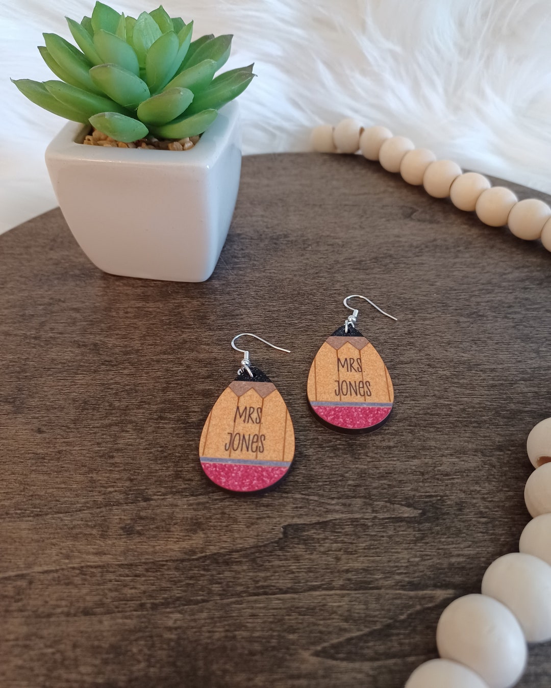 Back to School, Back to School Earrings, Teacher Earrings, Teacher ...