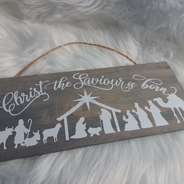 Nativity Sign - Etsy