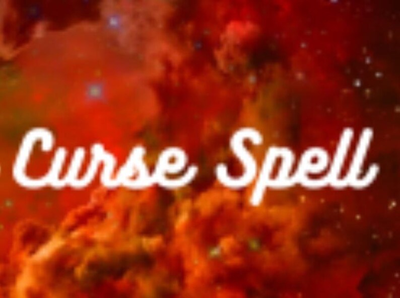 Powerful Lifetime Cursed Bad Luck Spell, Ensure Lifelong Misfortune ...