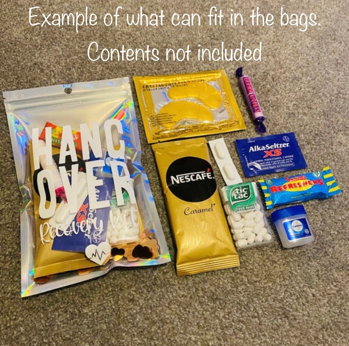 Hangover Kit / Party Bags /hen Party Favours no Contents - Etsy UK