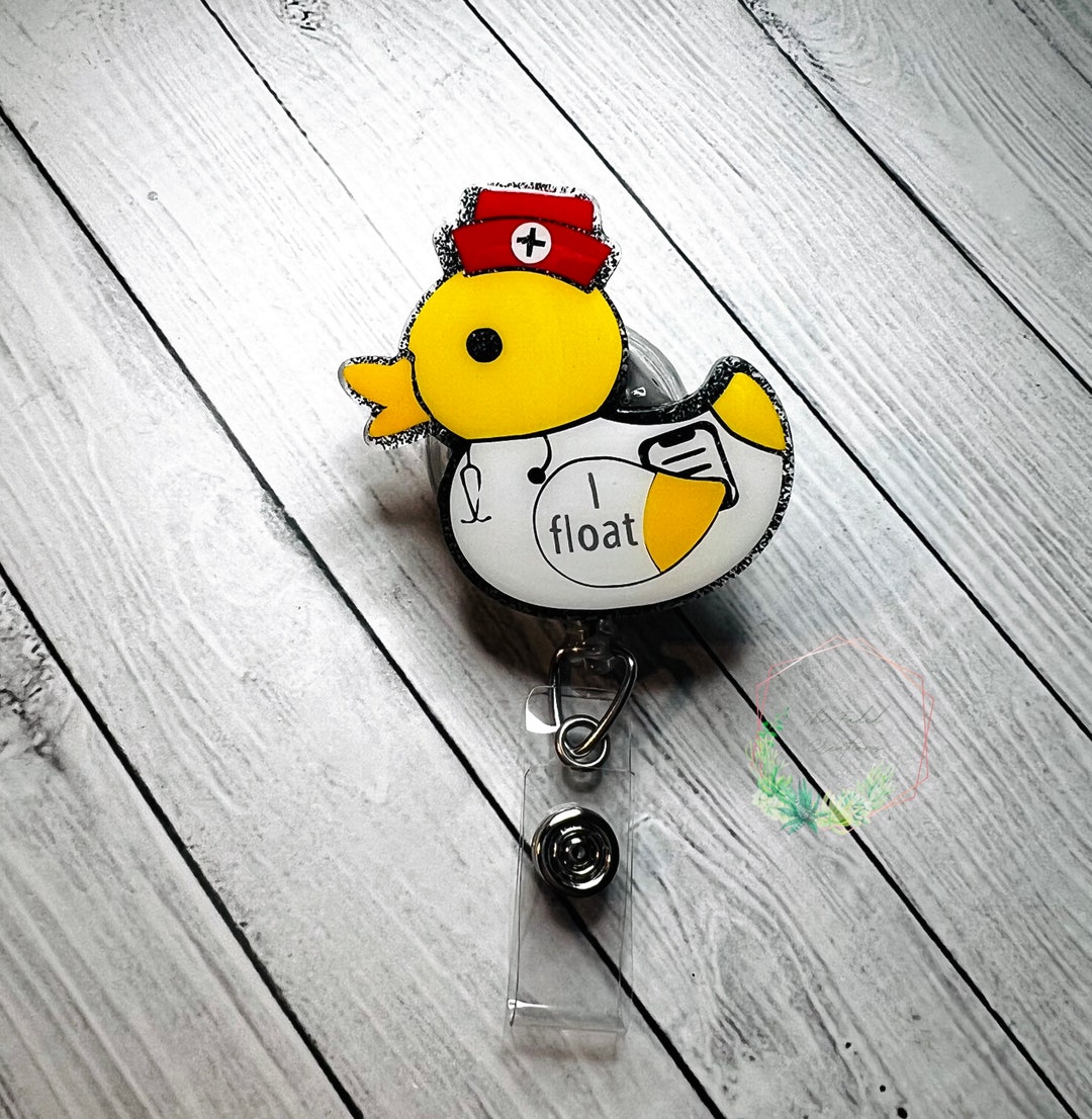 Nurse Duck | Floating Duck | Nurse Station | Nurse Gifts | Retractable ...