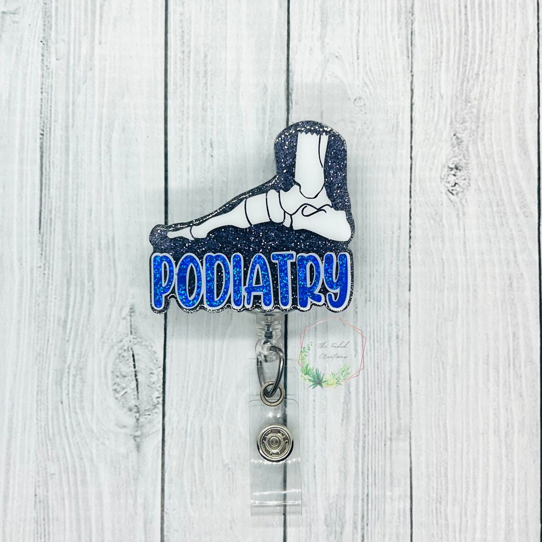 Podiatry | Podiatrist | Bones | Foot | Medical Nurse Badge | Holiday ...