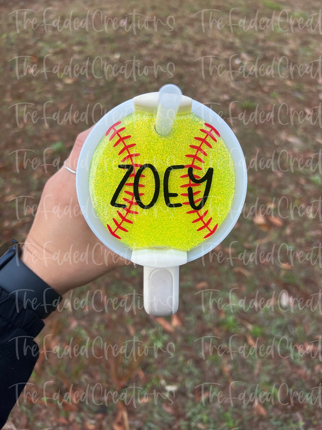 Cup Topper | Name Tag | Cute Assessories | Acrylic Name Plate | Name ...