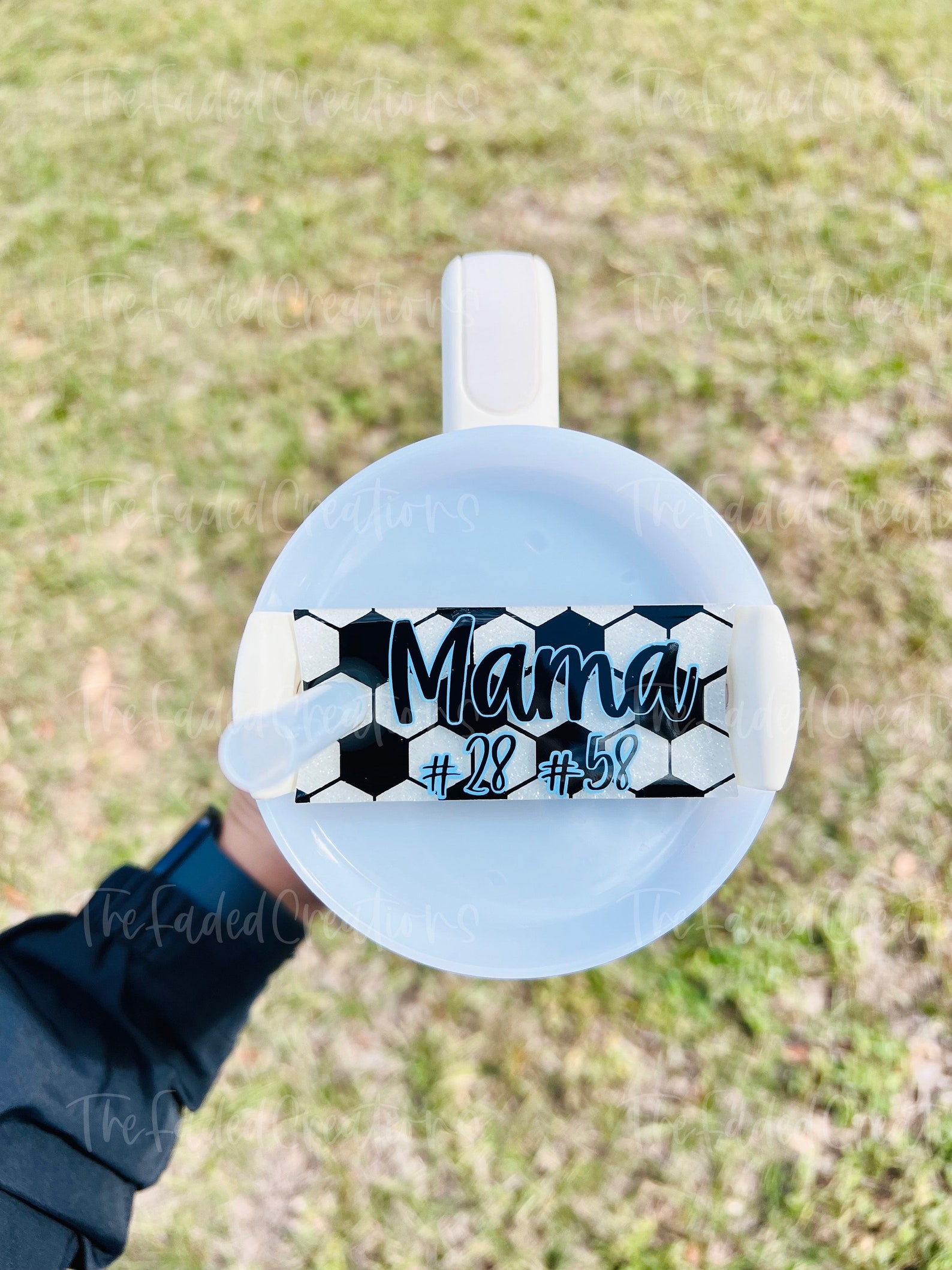Cup Topper Name Tag Cute Assessories Acrylic Name Plate Name Tag Custom ...