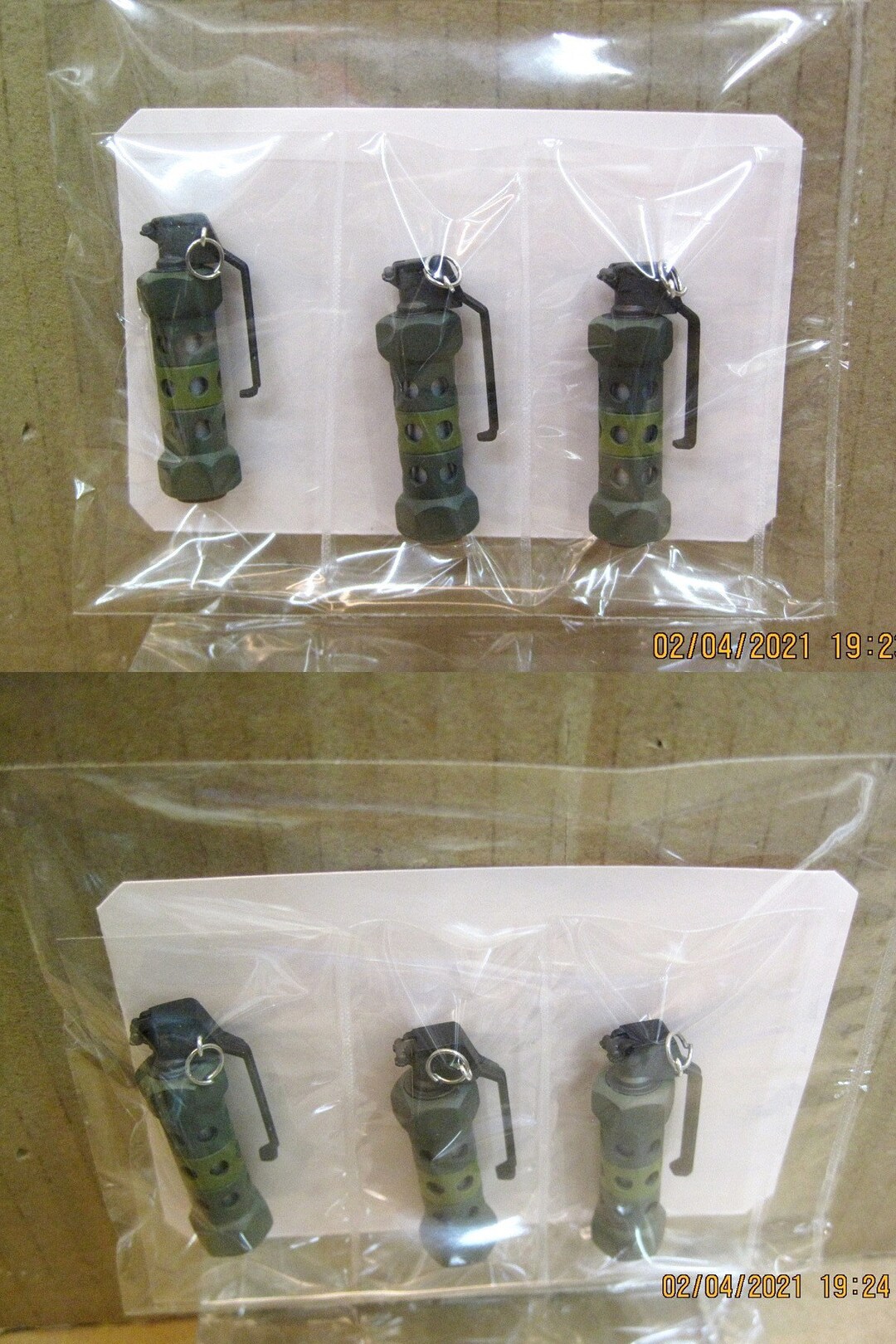 1:3 Scale Miniature Model Kit Tactical Flash Grenades Set Fit Volks ...