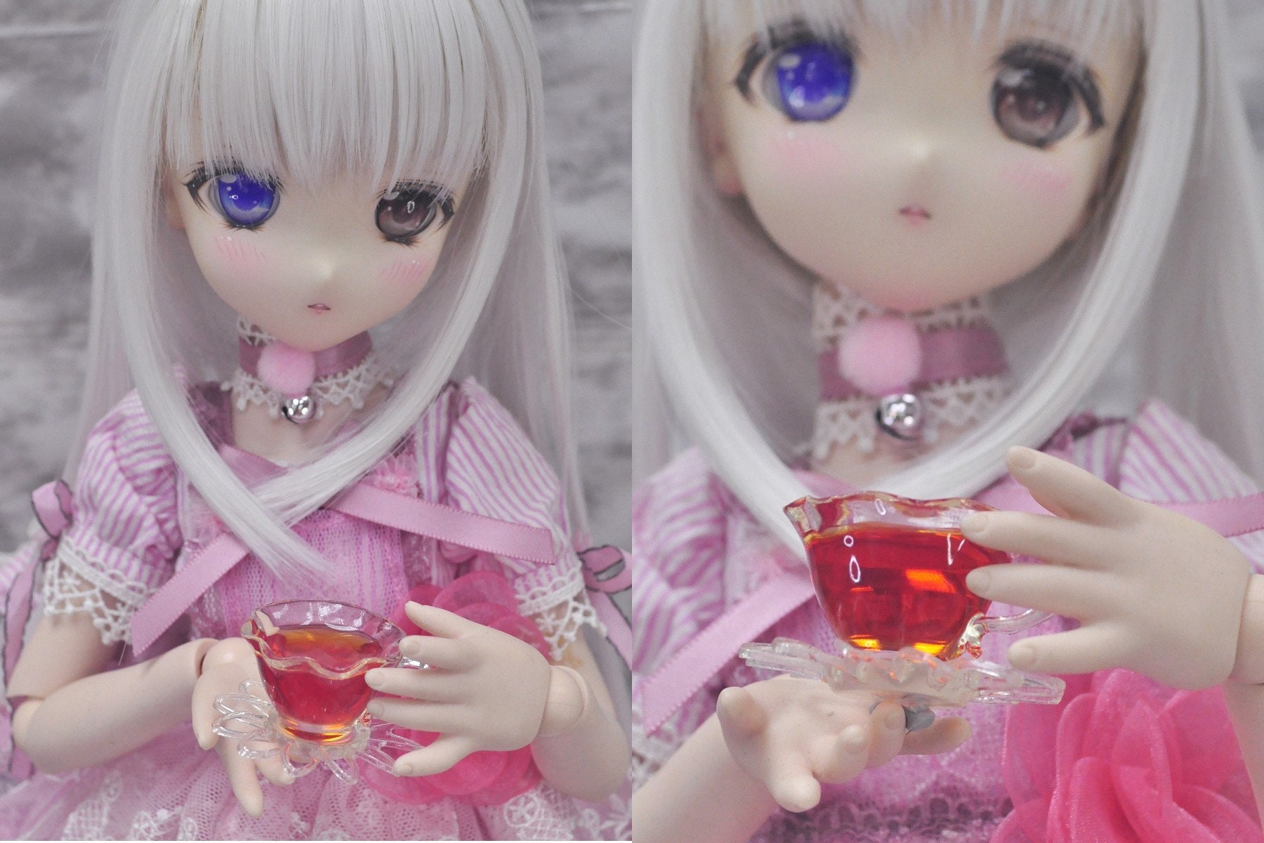 1:3 Scale Miniature Red Tea & Tableware Model Kit Set Fit Volks Dd Mdd ...