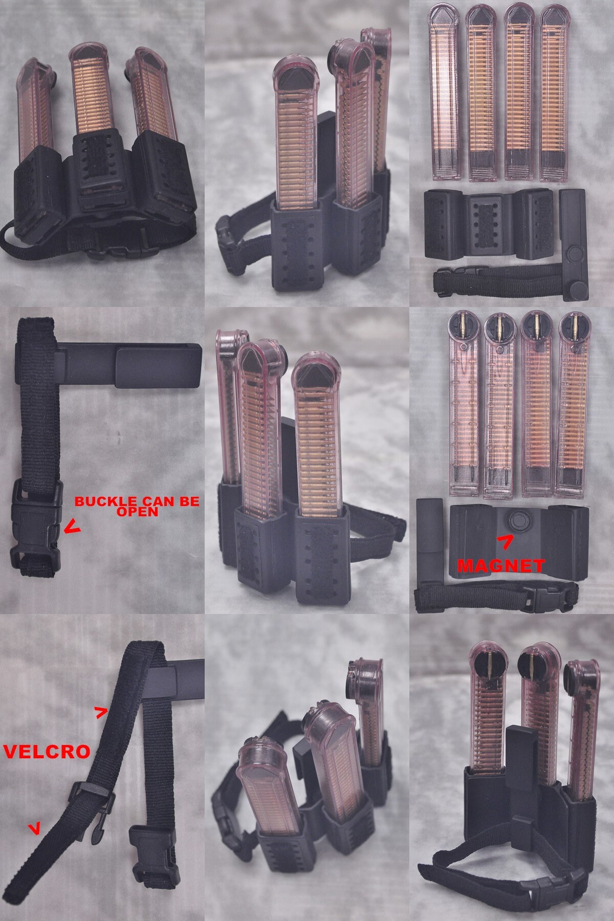 1:3 Scale Miniature Model Kit Fn P90 Full Set Black Tan Color Fit Volks ...