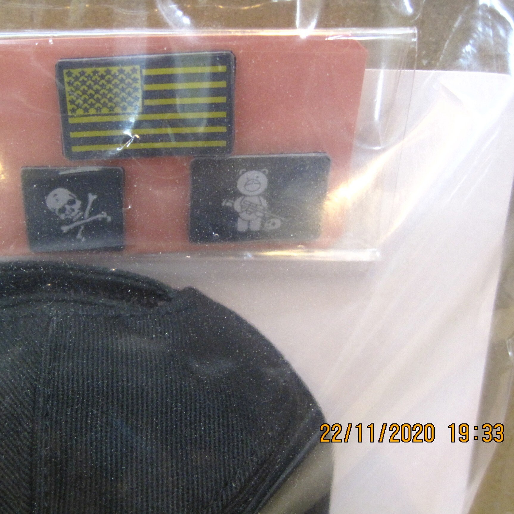 1:3 Scale Miniature Model Baseball Cap & Three Badges Fit Volks Dd Mdd ...