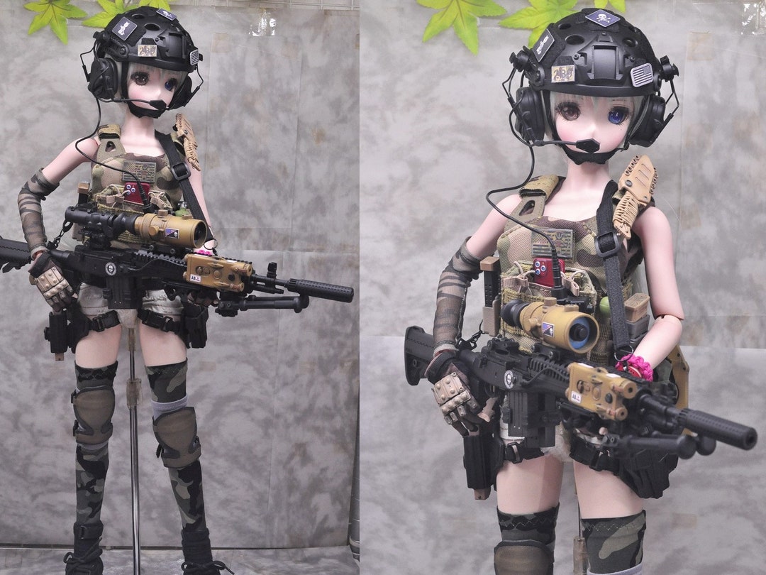 1:3 Scale Miniature Model Kit M14 Sniper Rifie Custom Cqb Ver Black ...