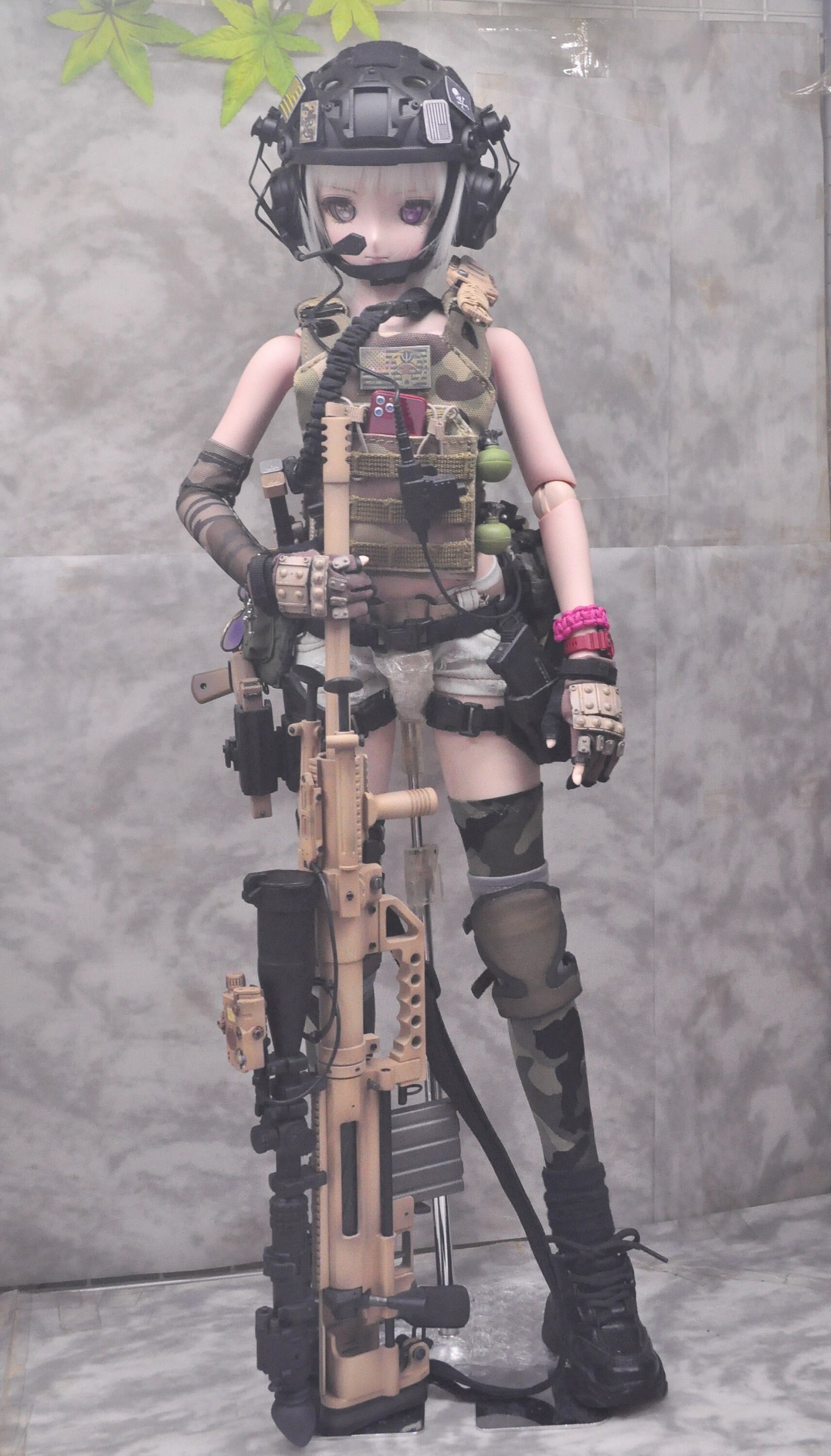 1:3 Scale Miniature Model Kit Chey Tac Intervention M200 Tan Color Ver ...