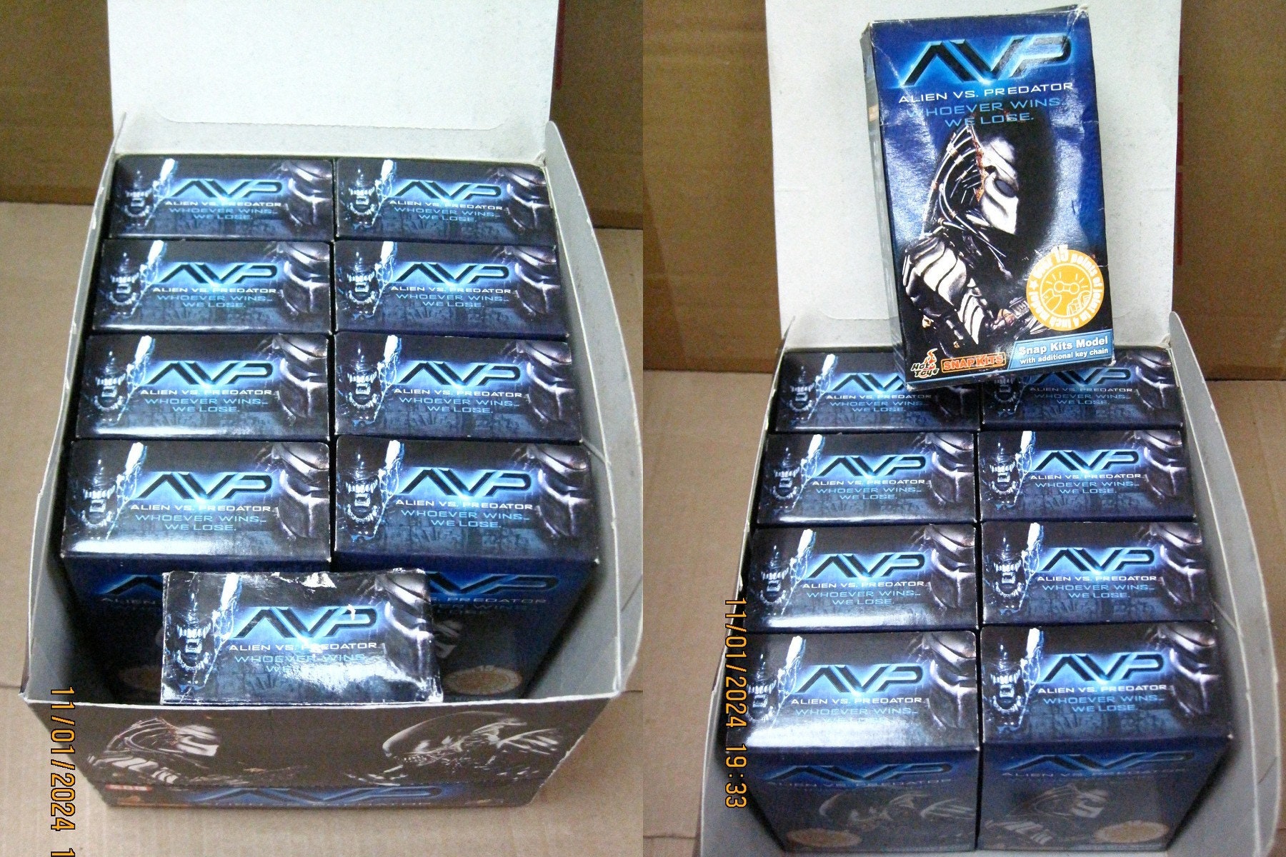 Aline Vs Predator Avp Snap Kits Collection Action Figure 9 Figures ...