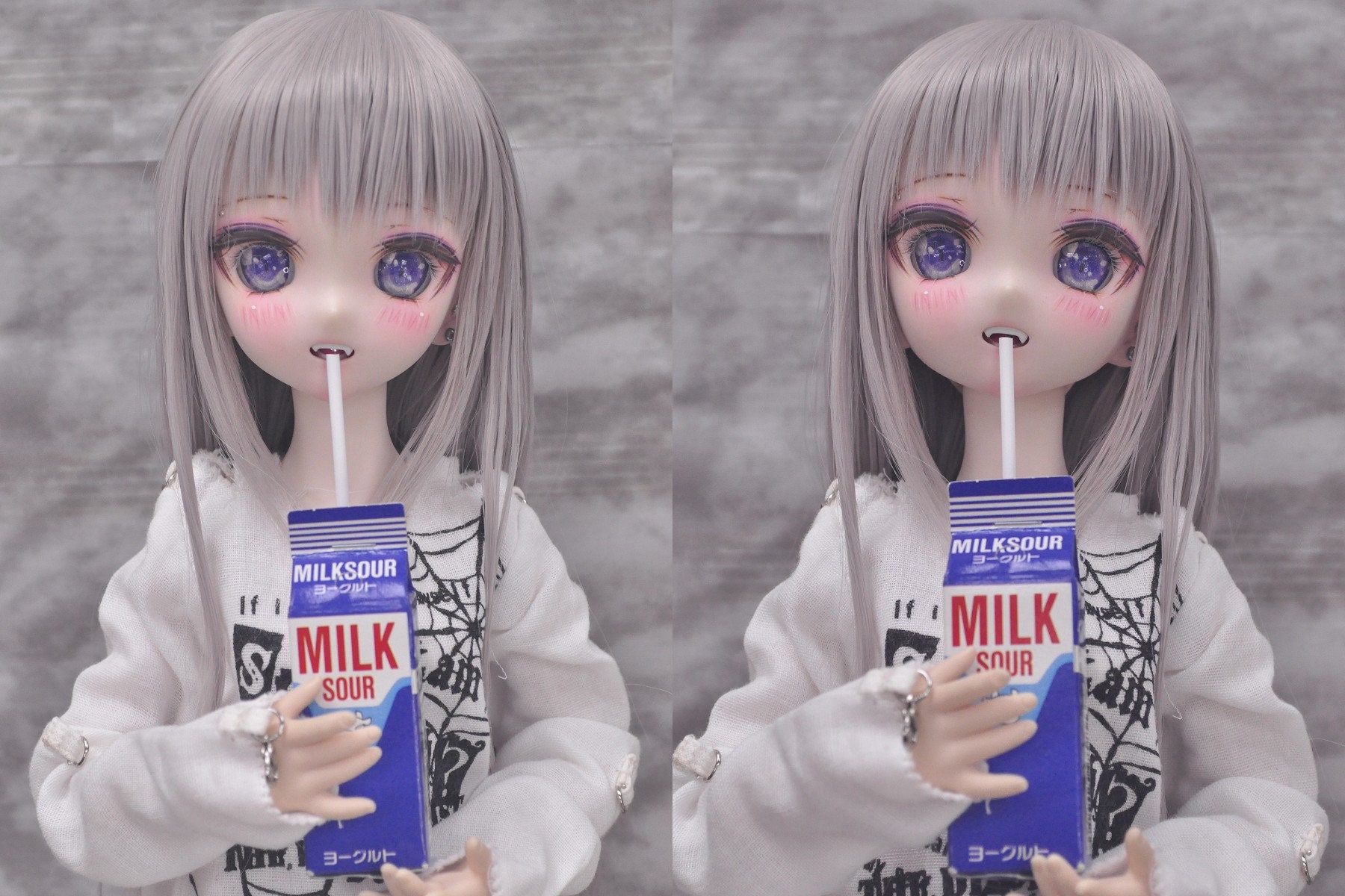 Volks Mini Dollfie Dream Mdd Ddh-10 Customize Head Eyes Wig - Etsy