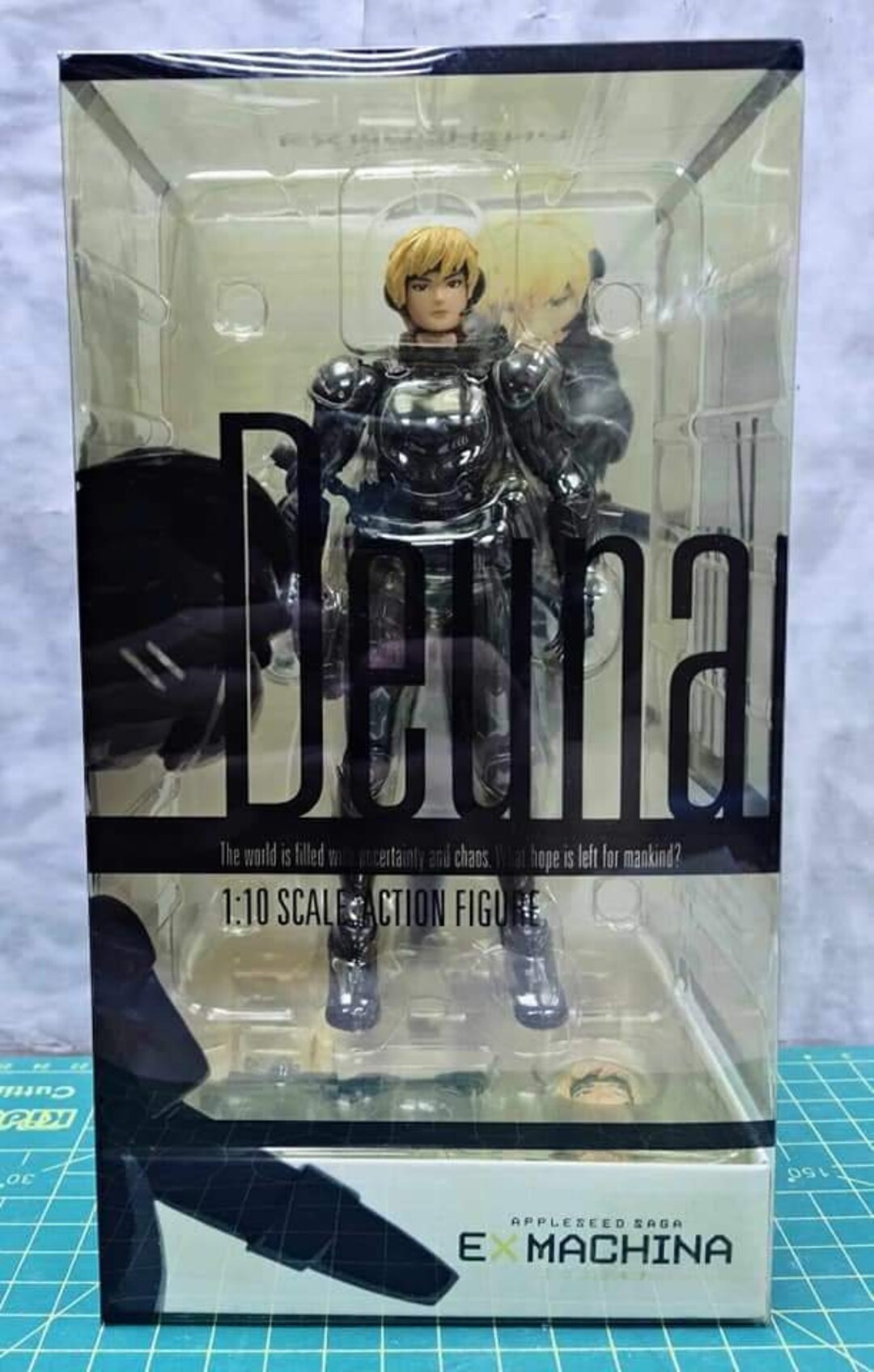 Appleseed saga ex machina deuna knute 1/10 action figure set free ems ...