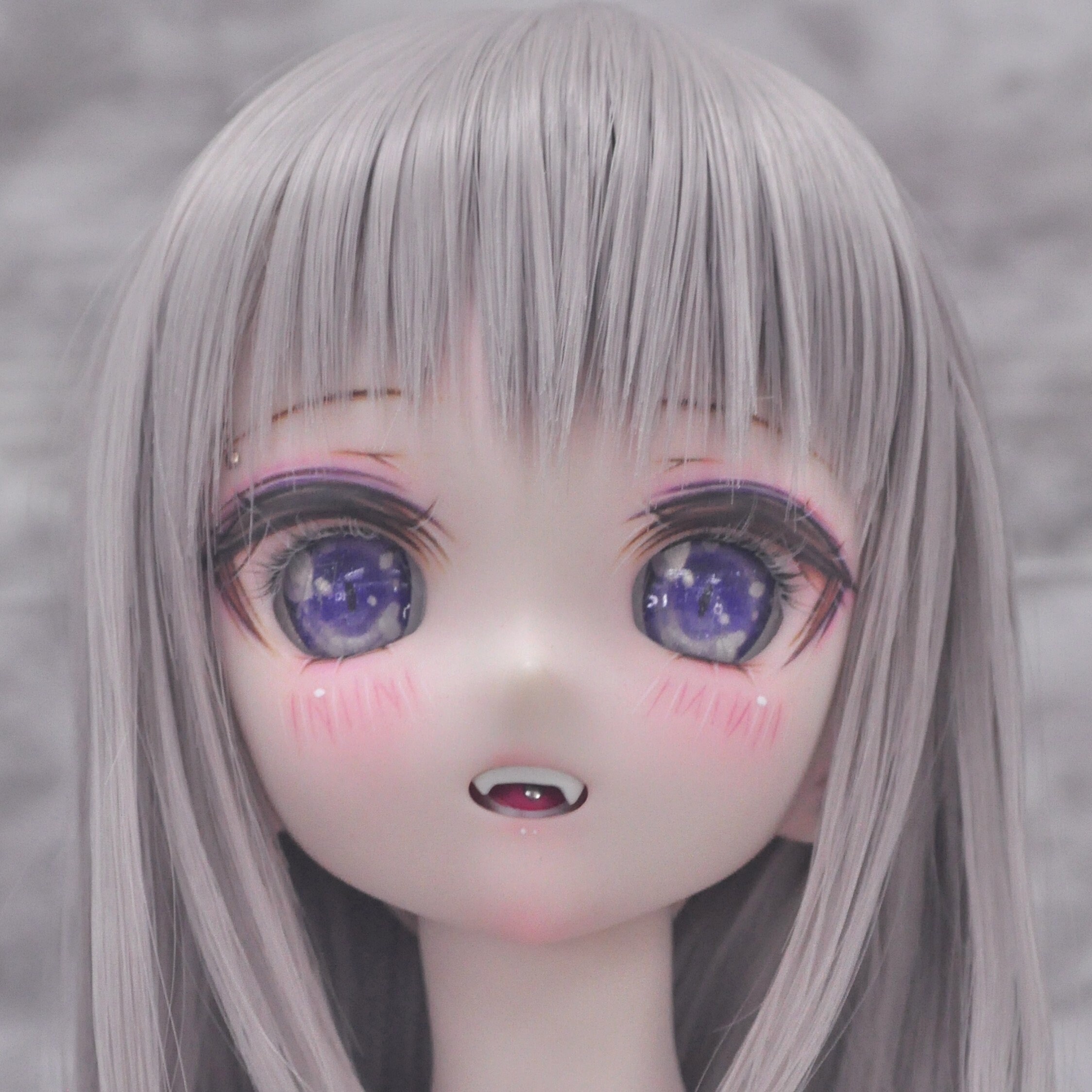 Volks Mini Dollfie Dream Mdd Ddh-10 Customize Head Eyes Wig - Etsy