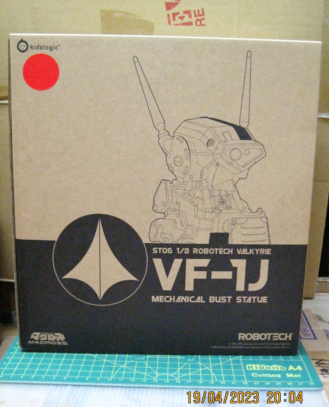 Macross Robotech Vf1j Max Milia Bust 1/8 Figure Statue Red Version ...
