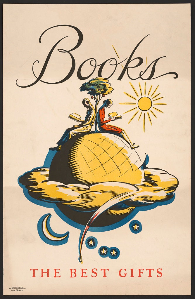 Vintage Books Poster Vintage Poster Books Vintage Poster on Books ...