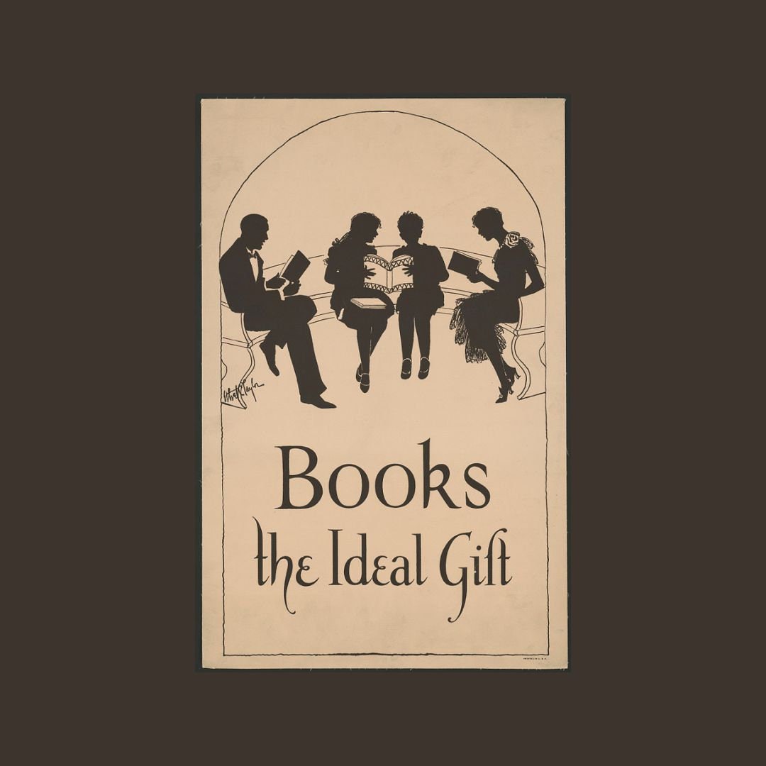 Vintage Books Poster -- Vintage Poster Books - Vintage Poster on Books ...