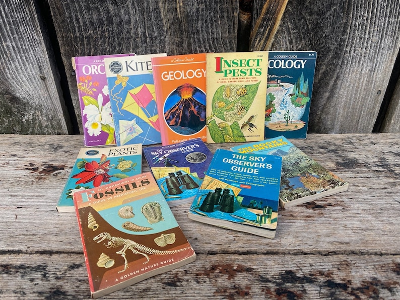 Vintage Golden Guide Books Golden Guide Books set of Golden Guide Books ...