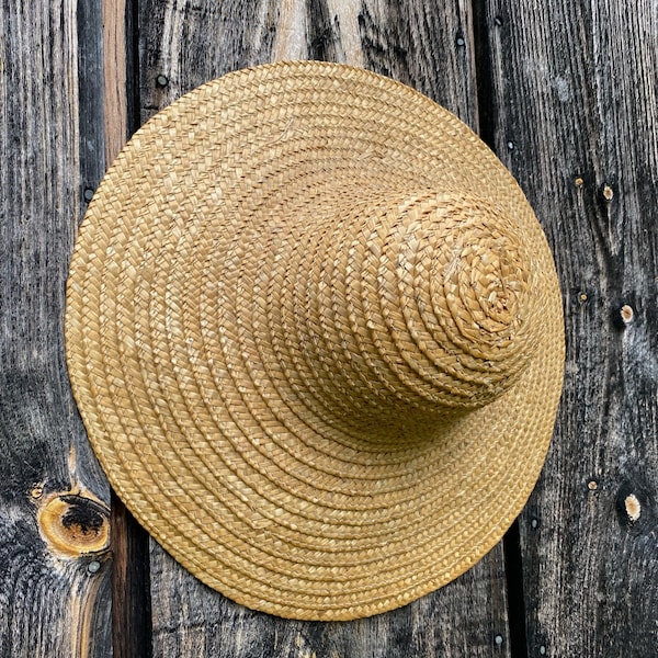 Wicker Hat - Etsy