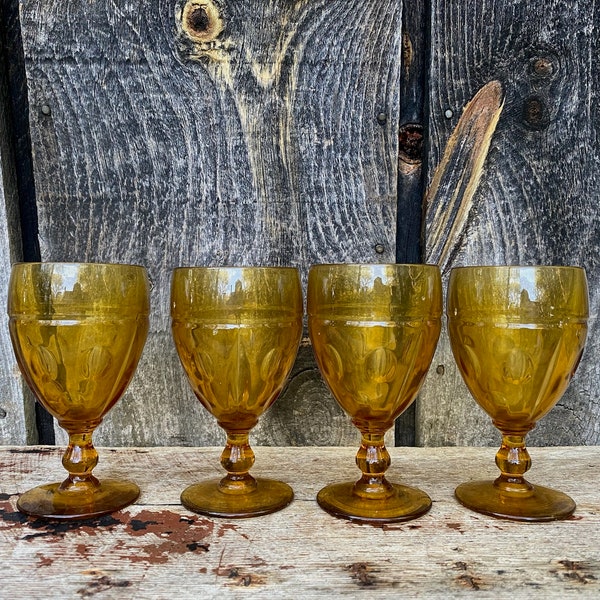 Amber Glassware - Etsy