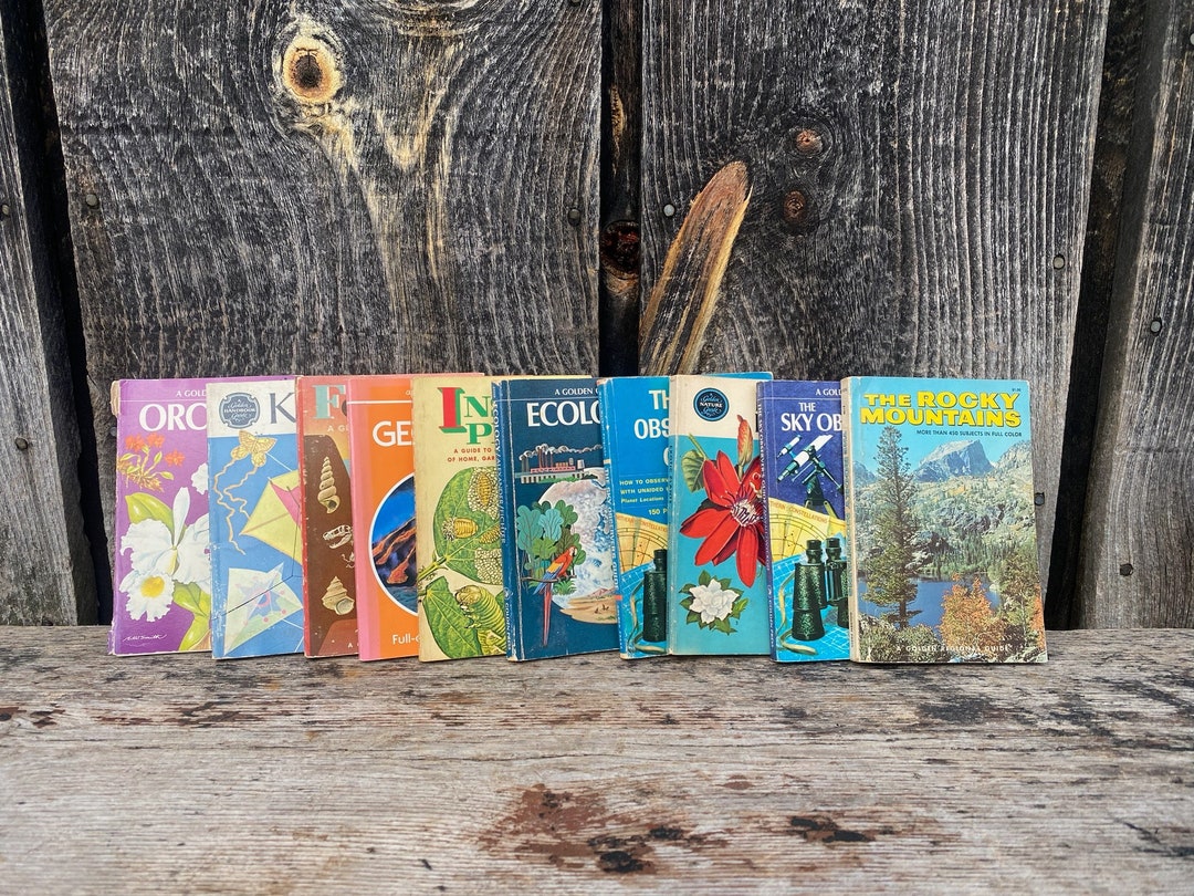 Vintage Golden Guide Books Golden Guide Books set of Golden Guide Books ...