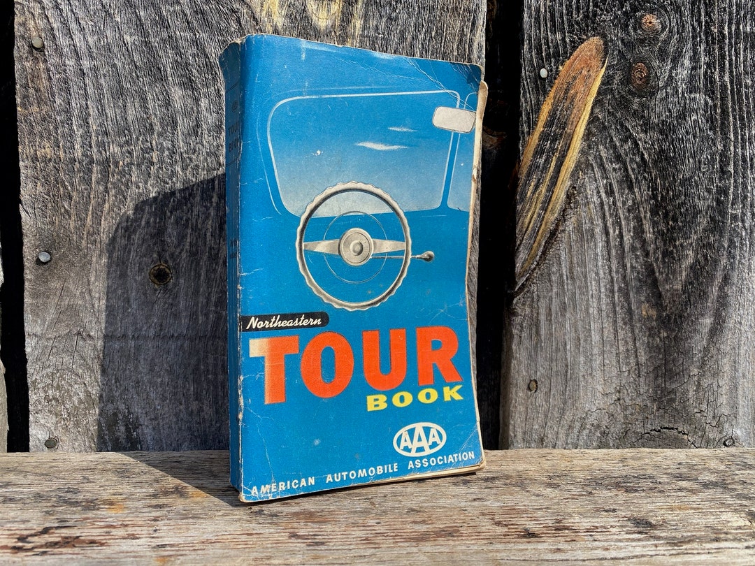 1940s AAA Tour Book -- Vintage Road Tour Book -- Vintage AAA Book ...