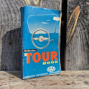 1940s AAA Tour Book -- Vintage Road Tour Book -- Vintage AAA Book ...