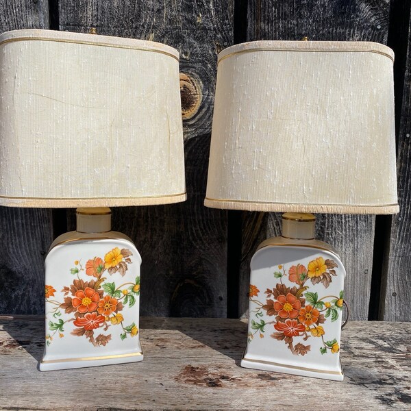 Antique Matching Lamps - Etsy