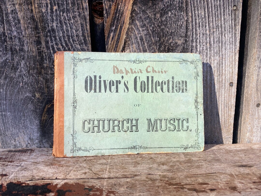 Antique Church Song Book Church Song Book Antique Church - Etsy