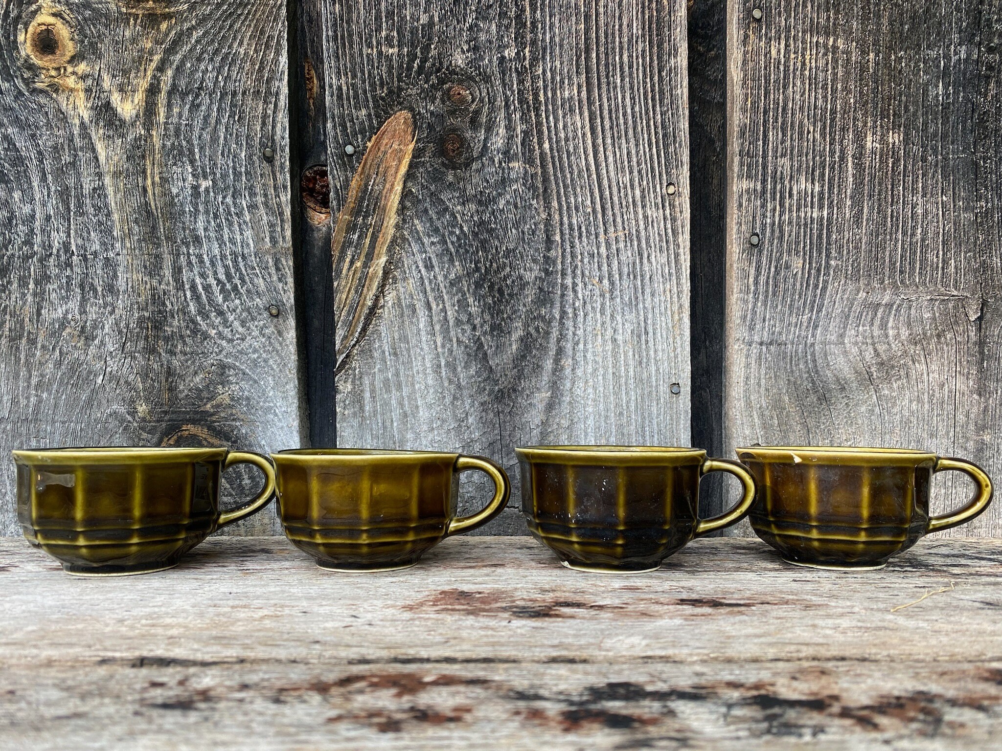 Vintage Mugs 1970s Mugs Set of 4 1970s Mugs 1970s Mug - Etsy