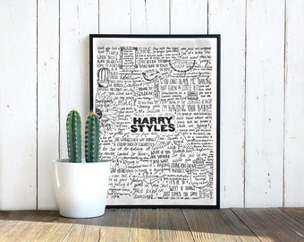 Harry Styles Print | Etsy