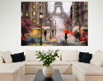 Paris Canvas Print | Etsy
