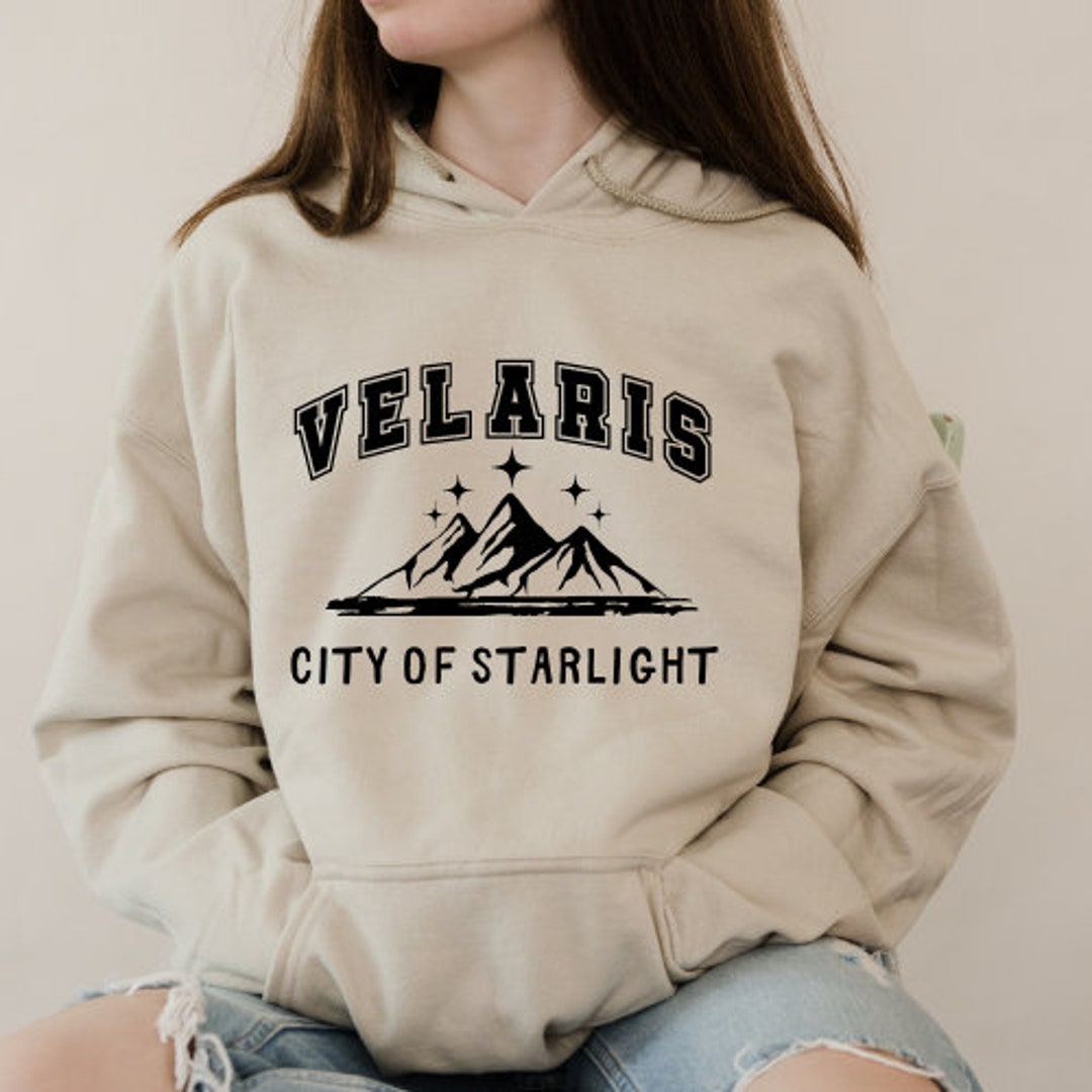 Velaris City of Starlight Hoodies, Acotar Velaris Hoodie, Night Court ...