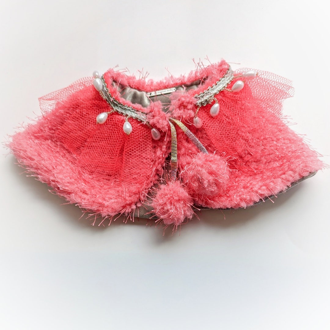 Rose Pink Cape, Pet Costume, Gatsby Cape, Cat Costume, Dog Outfit, Cape ...