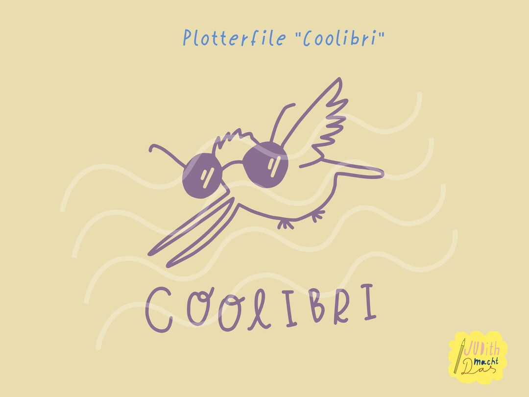 Plotterfile coolibri Dxf Svg Png & Pdf - Etsy